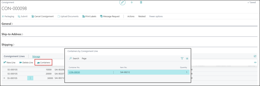 Clever Dynamics - Integration with Clever WMS Containers
